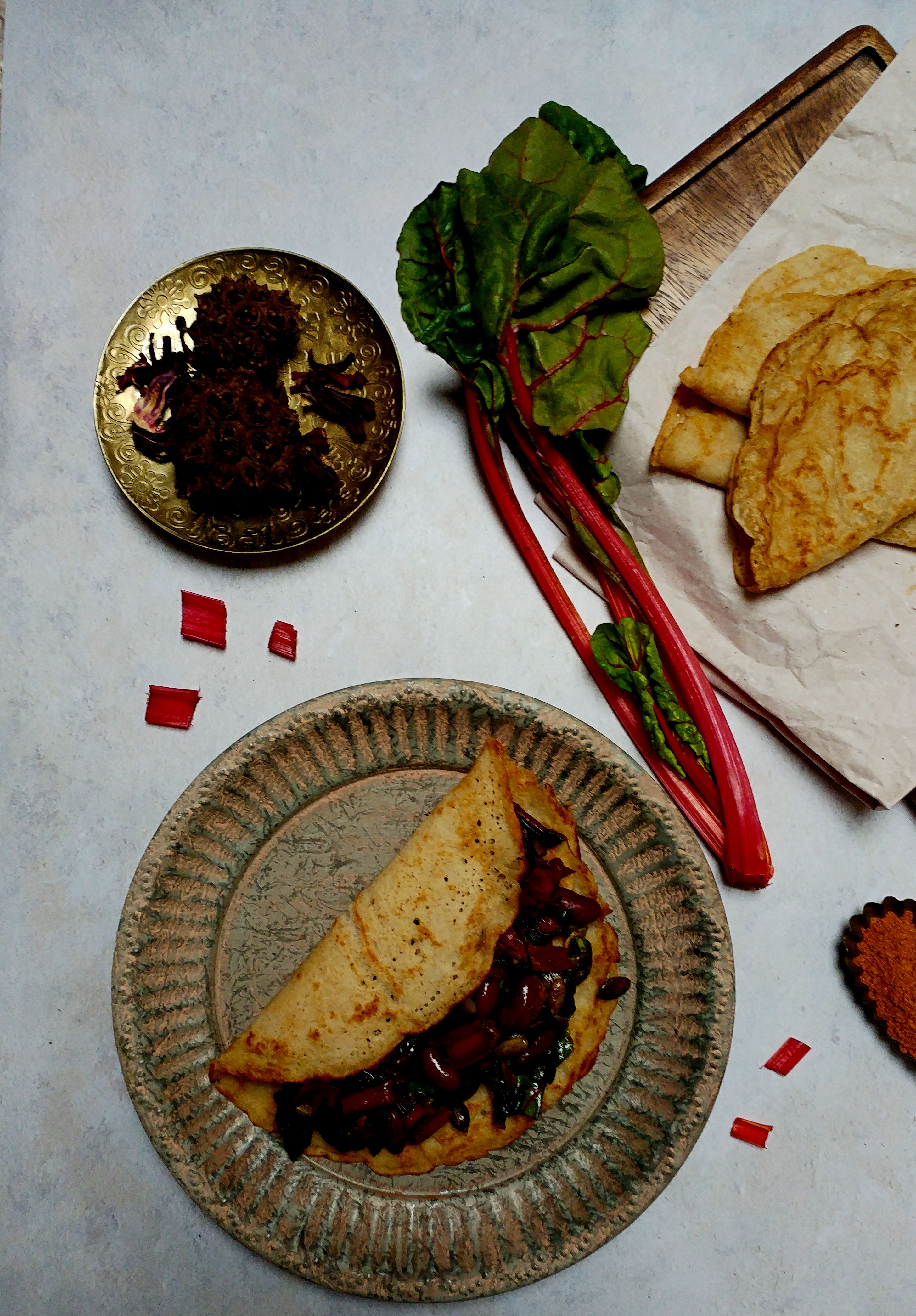 Staffordshire Oatcakes with a vegan filling – Clinical Alimentary