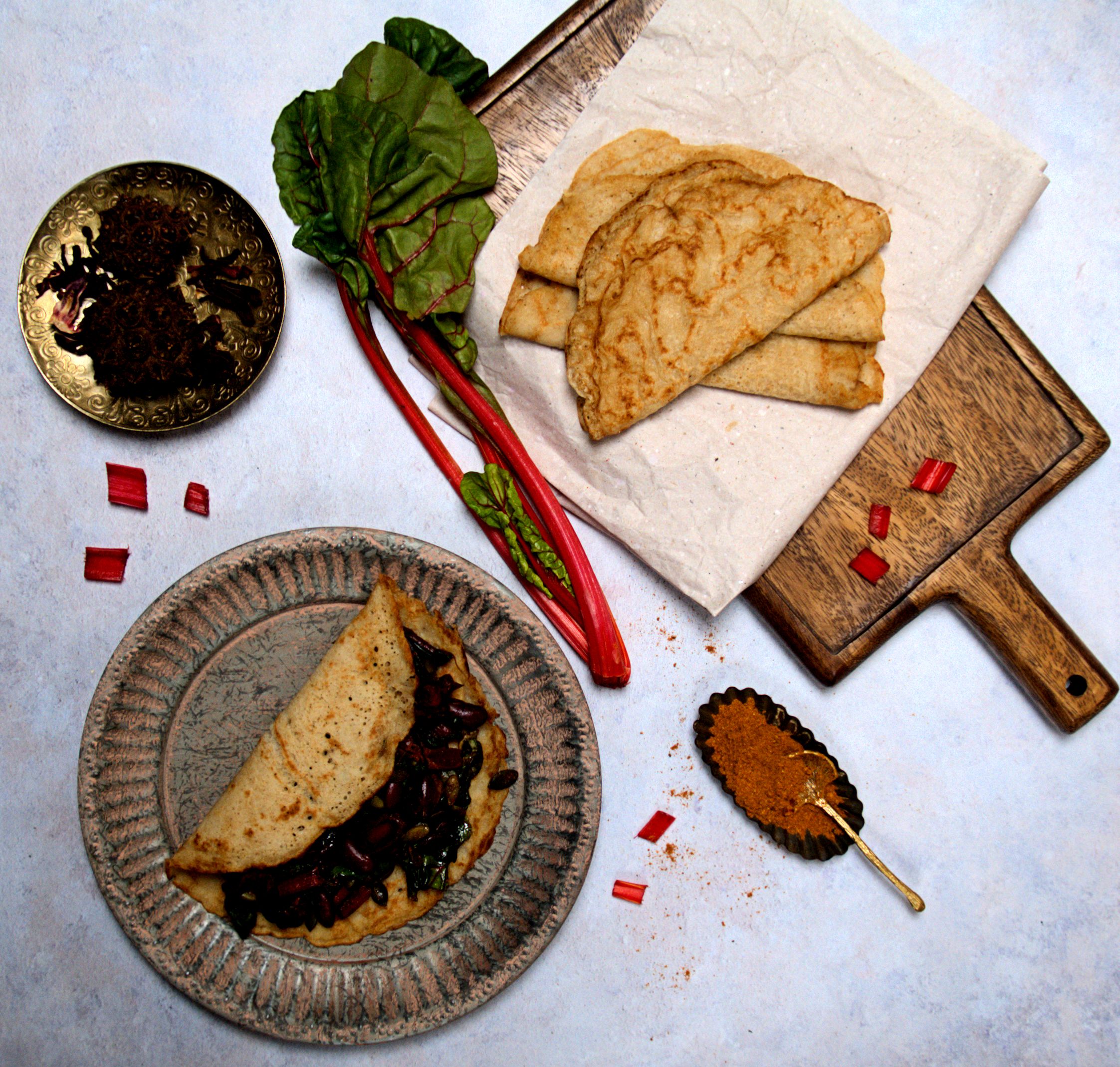 Staffordshire Oatcakes with a vegan filling – Clinical Alimentary
